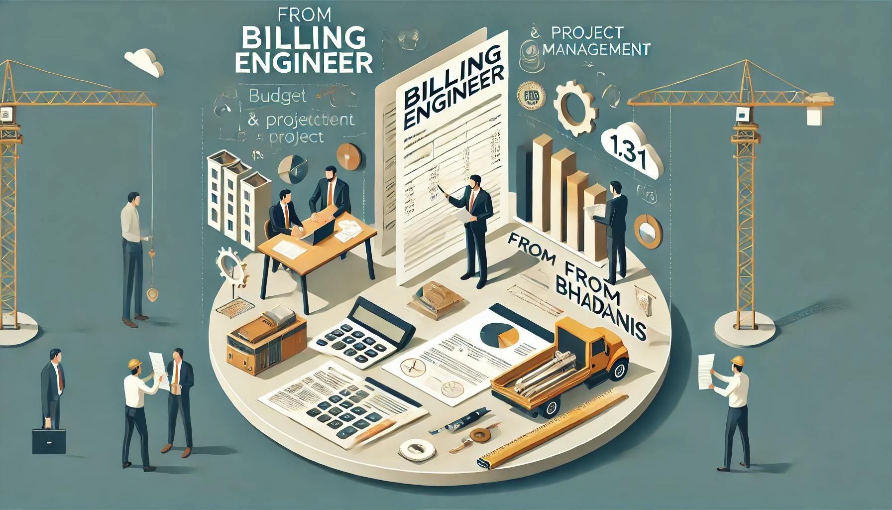 How does a Billing Engineer interact with the project management team?