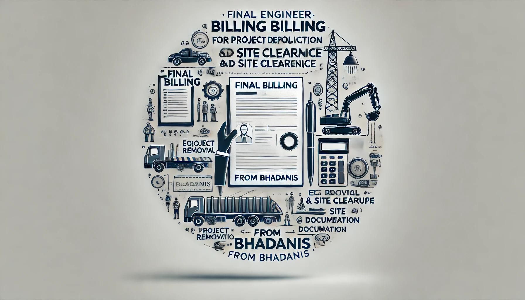 How does a Billing Engineer handle billing for project demobilization ...