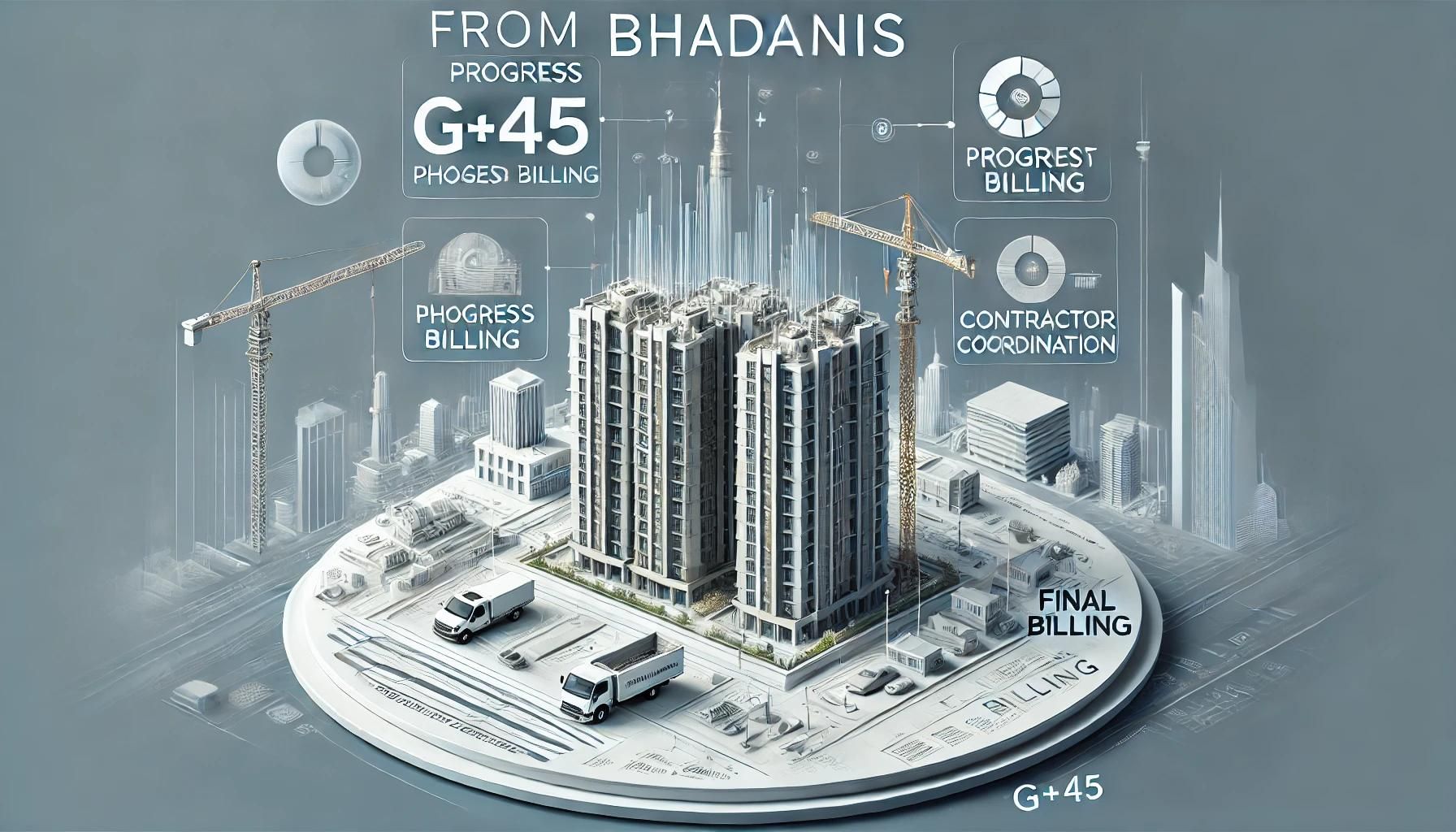 how billing engineer manage billing works for high rise building G+45 ...