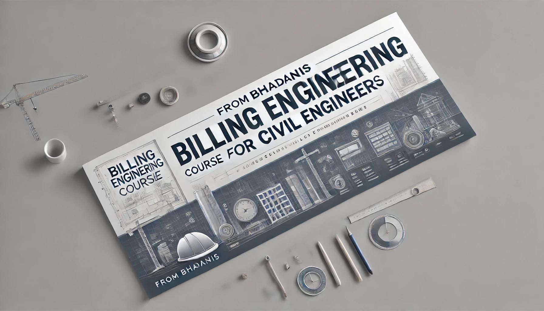 BILLING ENGINEERING SHORT TERM ONLINE COURSES FOR CIVIL ENGINEERS IN INDIA AND GULF